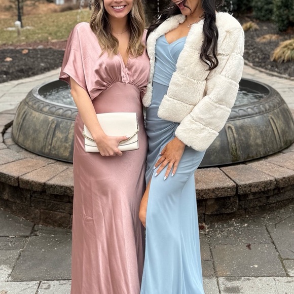 Dress Forum | Dresses | Elegant Pink Evening Dress | Poshmark